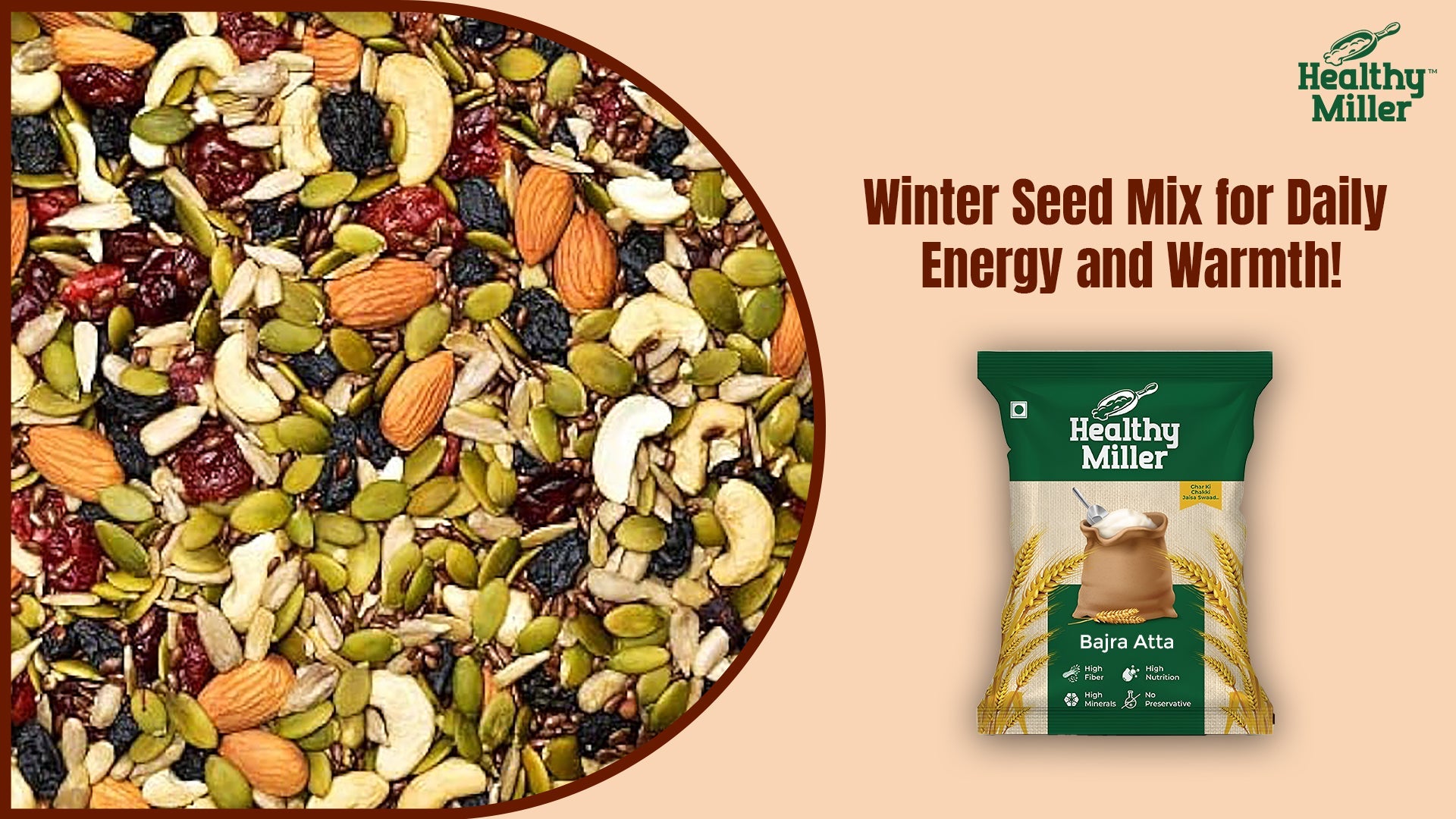 Winter Seed Mix for Daily Energy and Warmth – Healthy Miller